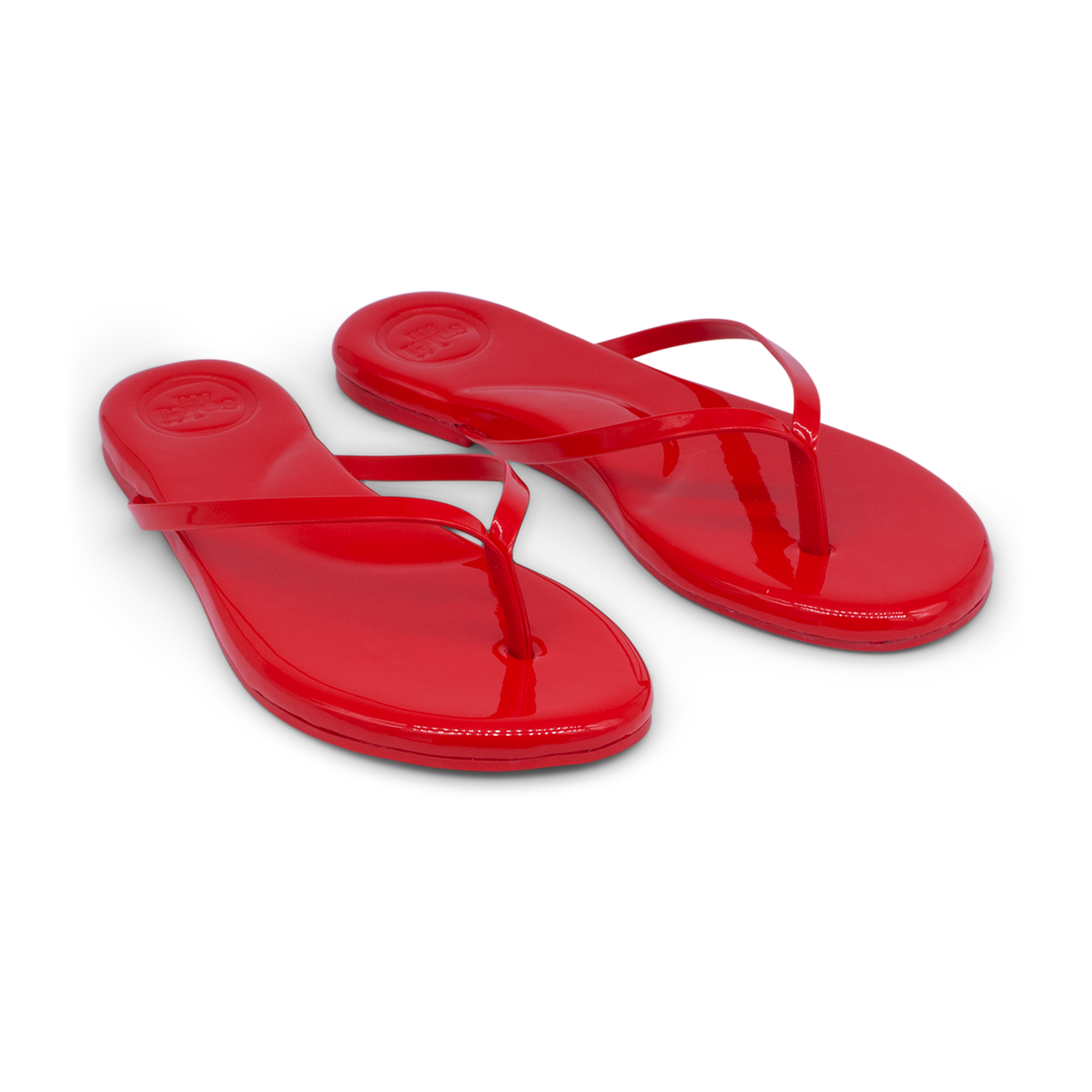 Indie Patent Red Sandal